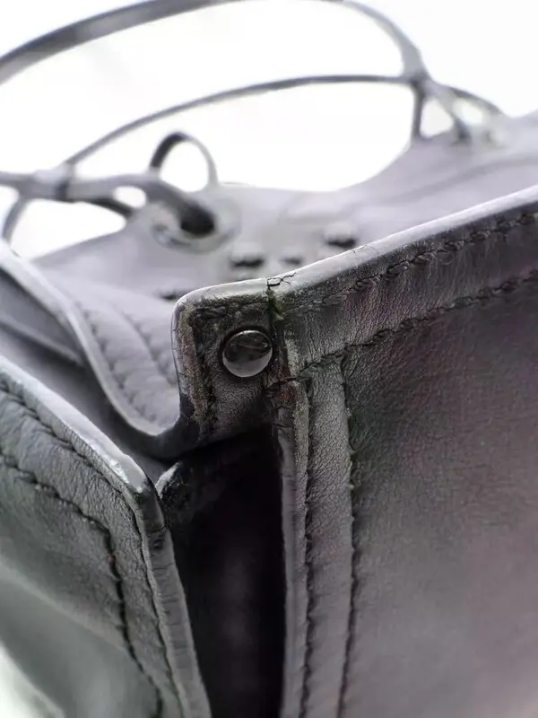 Loewe Leather Crown Logo Tote Bag