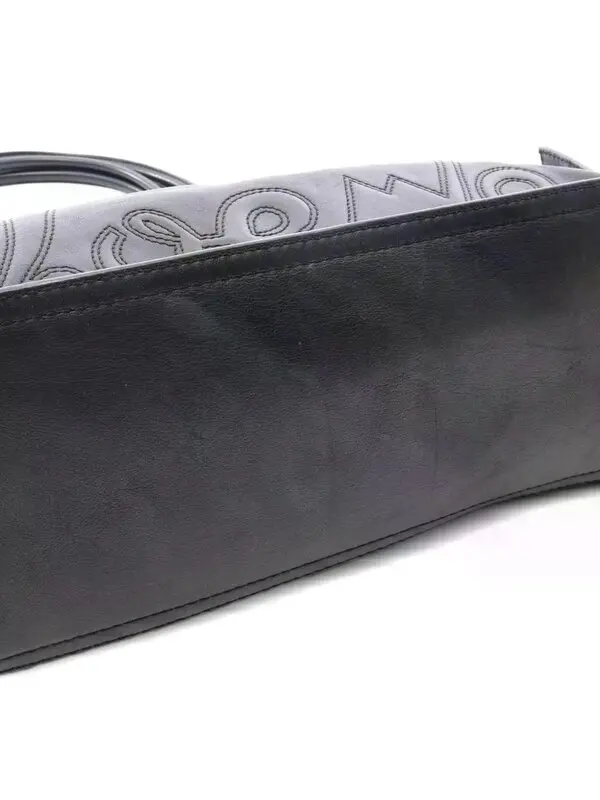 Loewe Leather Crown Logo Tote Bag