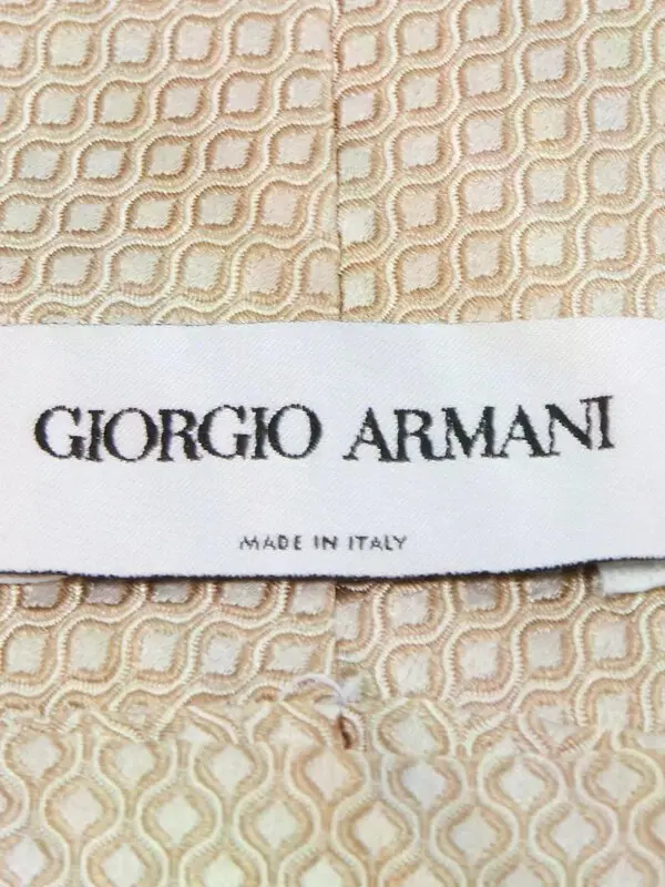 Giorgio Armani Geometric-pattern Tie