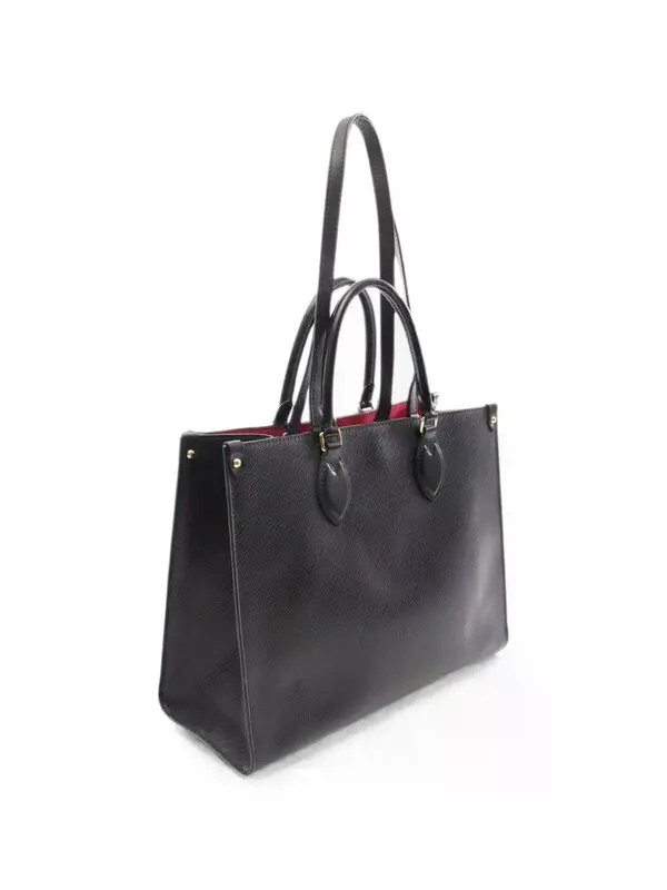 LOUIS VUITTON 2020 Mm On-the-go Epi Tote Bag