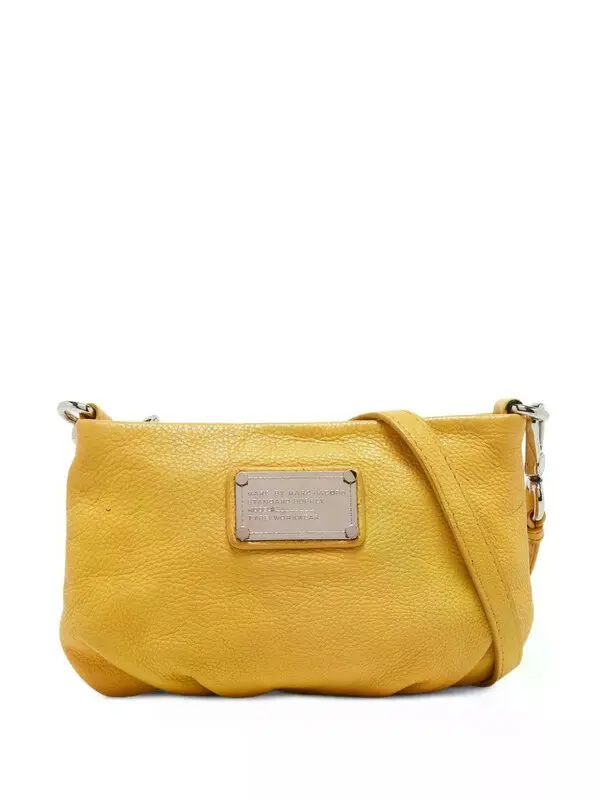 Marc Jacobs Classic Q Percy Textured Crossbody Bag - Yellow