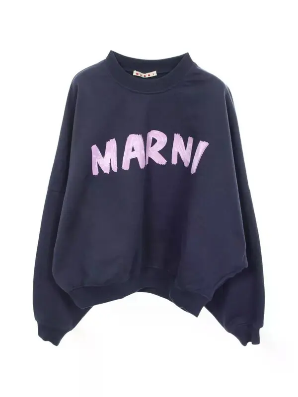 Marni Logo Print Hoodie