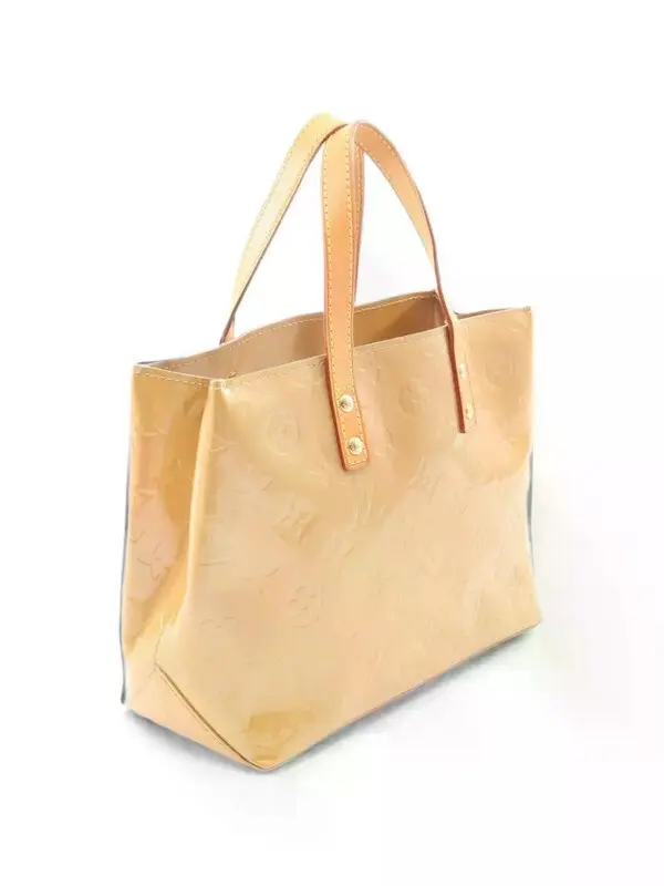 LOUIS VUITTON 2006 Pm Lead Monogram Vernis Tote Bag