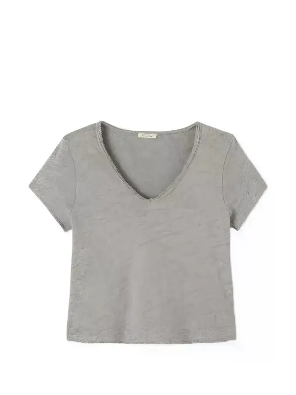 American Vintage V-neck Cotton T-shirt