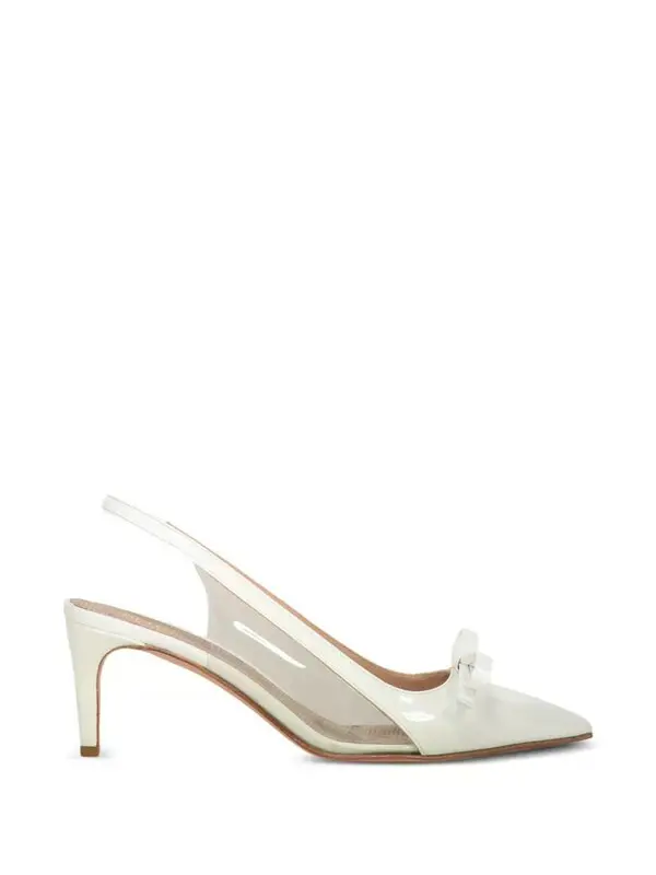 Red Valentino Bow Detail Slingback Pumps