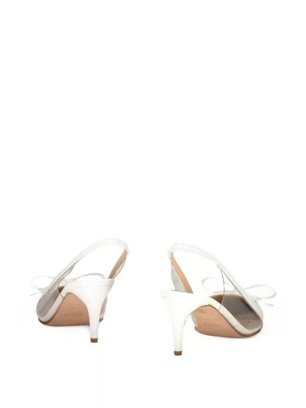 Red Valentino Bow Detail Slingback Pumps