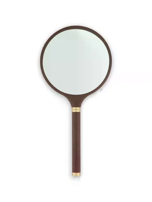 Assouline Archival Pebbled Leather Magnifying Glass