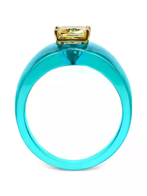 SOLO FOR DIAMONDS 14k Gold Cushion-cut Diamond Ring