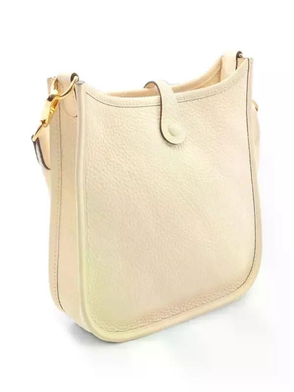 Hermès 2021 Pm Evelyn Shoulder Bag - White