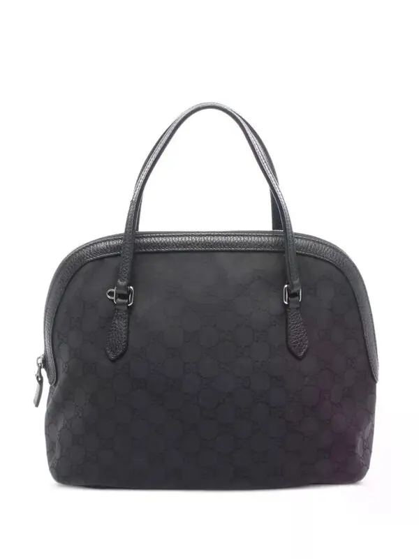 Gucci 2000s Gg Monogram Top Handle Bag