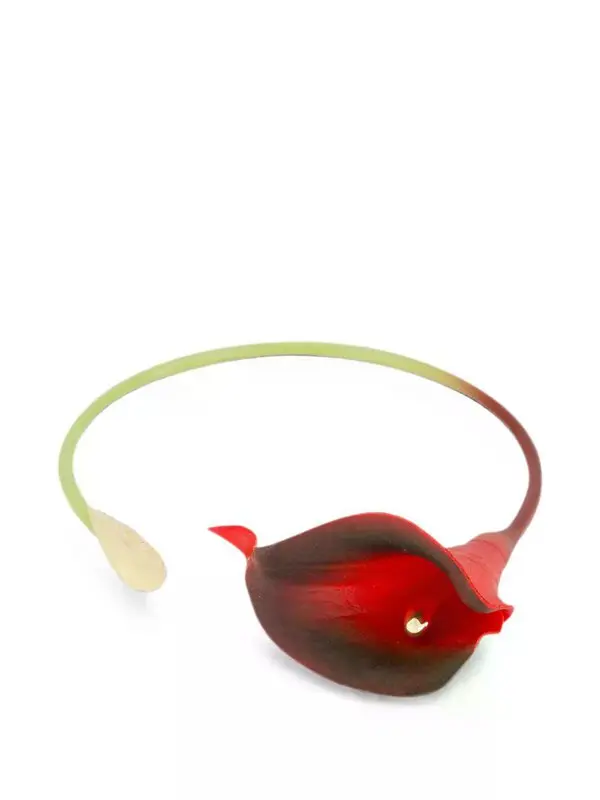 Cult Gaia Calla Vine Choker - Gold