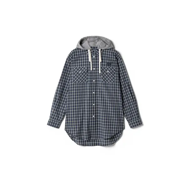 Miu Miu Checked Flannel Shirt