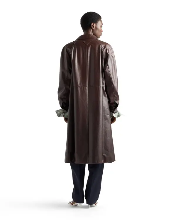 Prada Leather Coat
