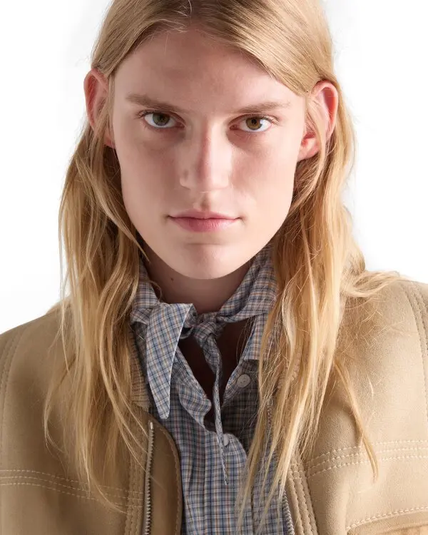 Prada Madras Fabric Shirt