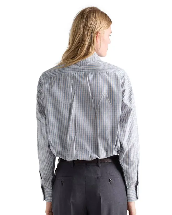Prada Madras Fabric Shirt