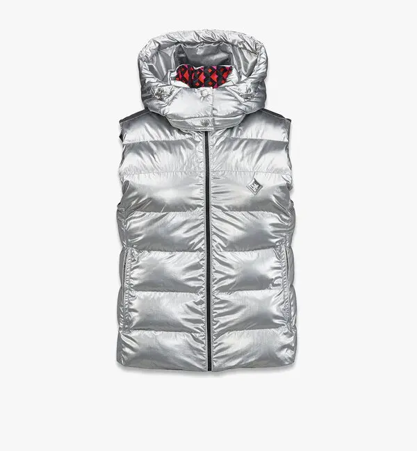 Mcm Reversible Puffer Vest