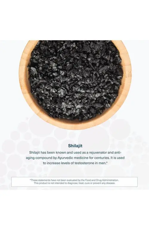 YOUTHEORY Shilajit Powerful Antioxidant Energy Boost Capsules 90 Vegetarian Capsules