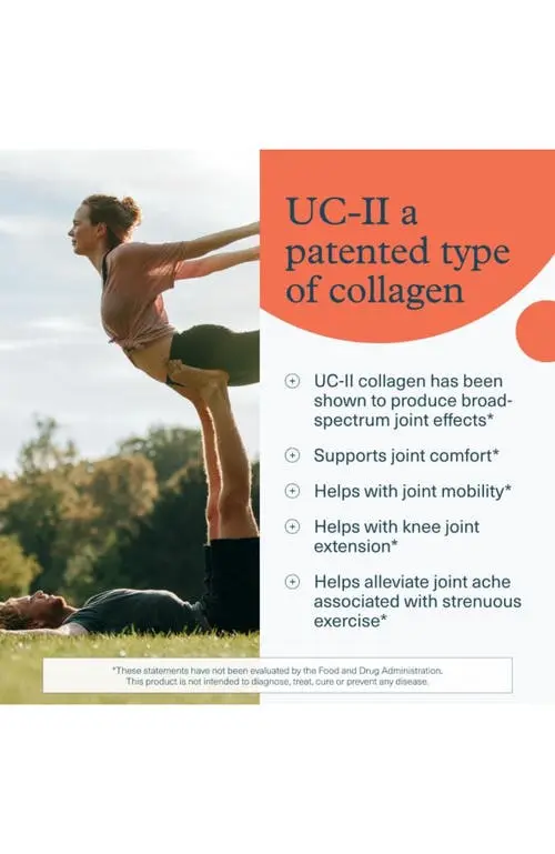 YOUTHEORY Joint Complex With Uc-ii Collagen Type 2 Supplement Tablets 60 Tablets