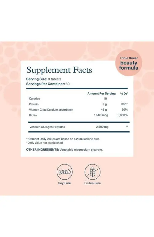 YOUTHEORY Concentrated Effect Collagen Advanced Beauty Supplement 180 Tablets