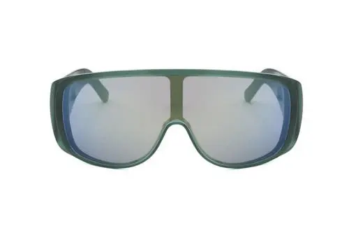 MAISON MARGIELA Mask Sunglasses - Green