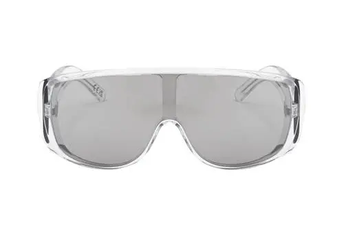 MAISON MARGIELA Mask Sunglasses - White