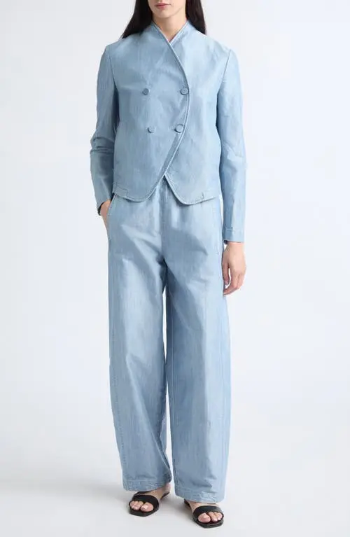 Emporio Armani Asymmetric Jacket - Denim