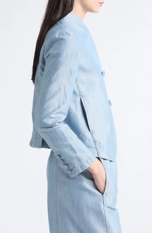 Emporio Armani Asymmetric Jacket - Denim