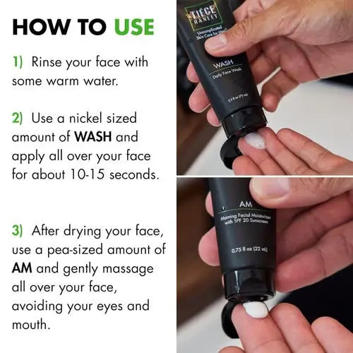 TIEGE HANLEY Basic Skin Care Routine