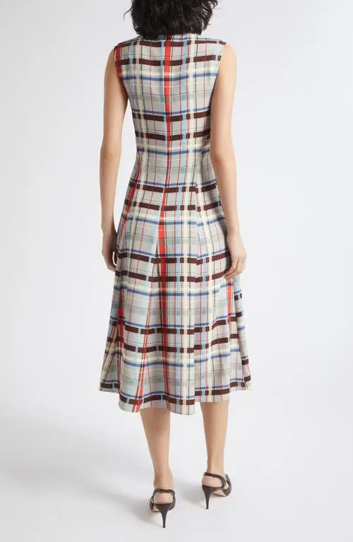 Stine Goya Gathered Midi Dress