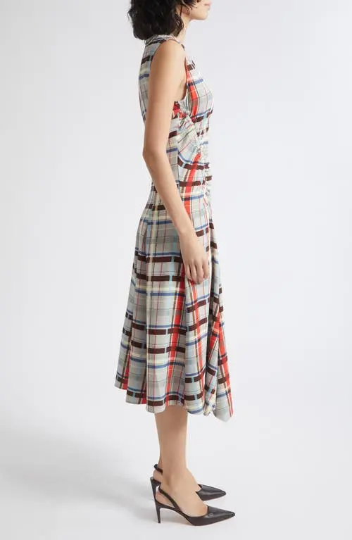 Stine Goya Gathered Midi Dress