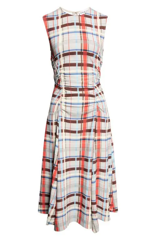 Stine Goya Gathered Midi Dress
