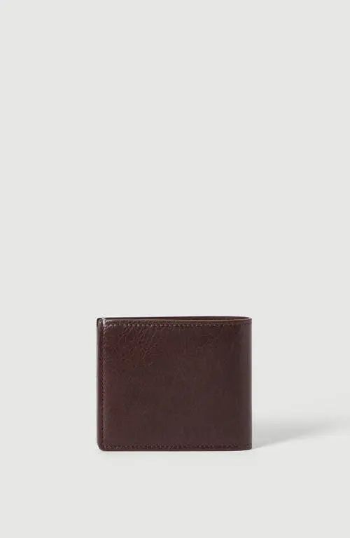 Brunello Cucinelli Brushed Leather Wallet