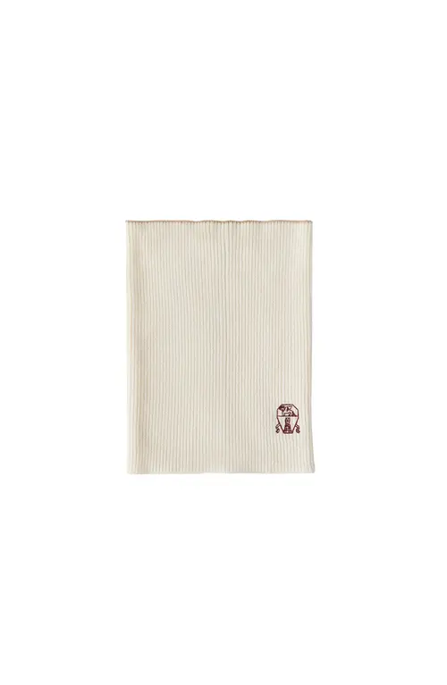 Brunello Cucinelli Cashmere Rib Knit Neck Warmer