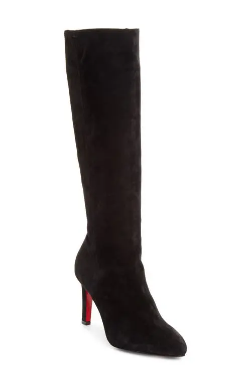 CHRISTIAN LOUBOUTIN Fannylove Knee High Boot - Bk01 Black