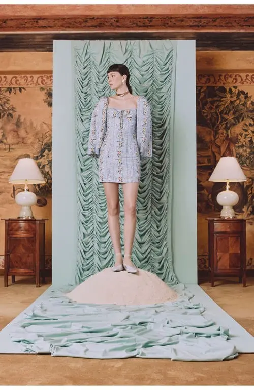 Agua Bendita Lorena Navegante Mini Dress