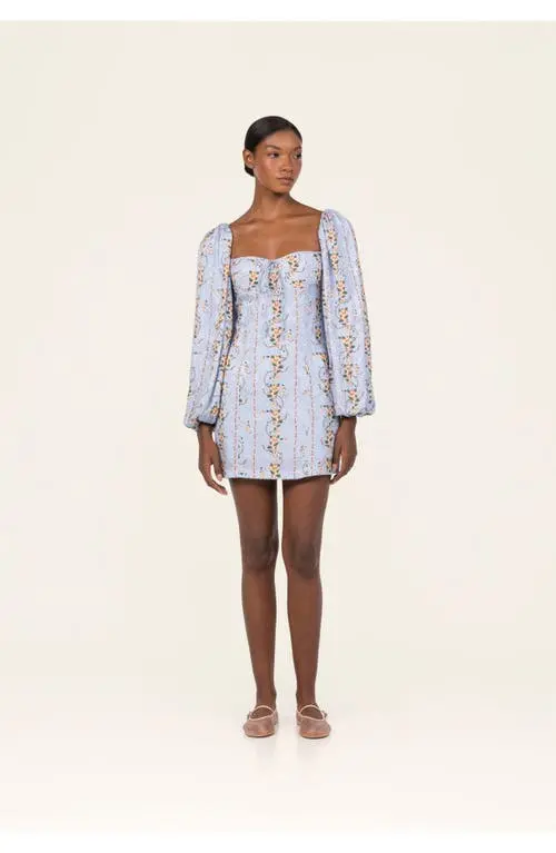 Agua Bendita Lorena Navegante Mini Dress