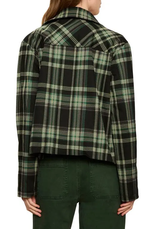 Sanctuary Plaid Shirt Jacket