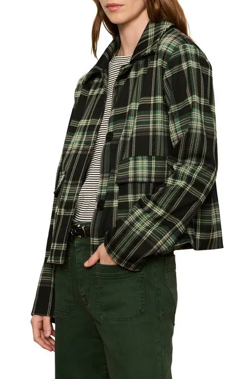 Sanctuary Plaid Shirt Jacket