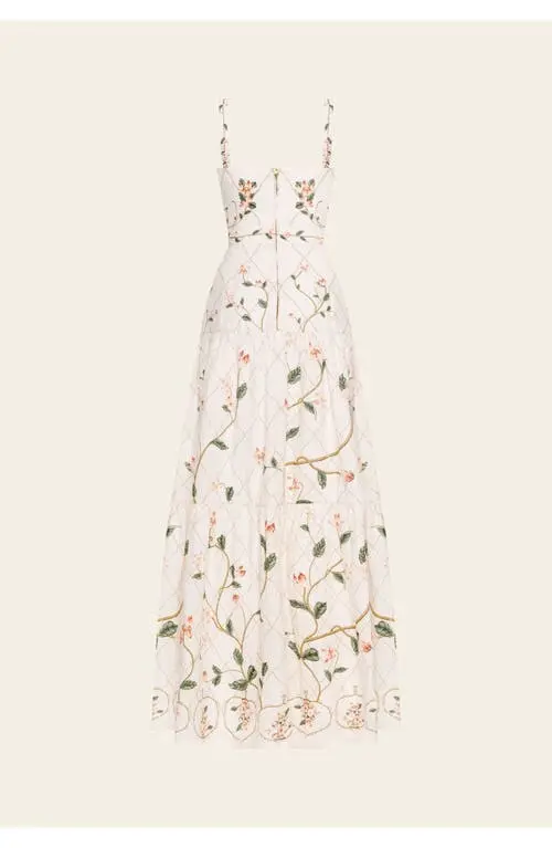Agua Bendita Lima Navegante Maxi Dress