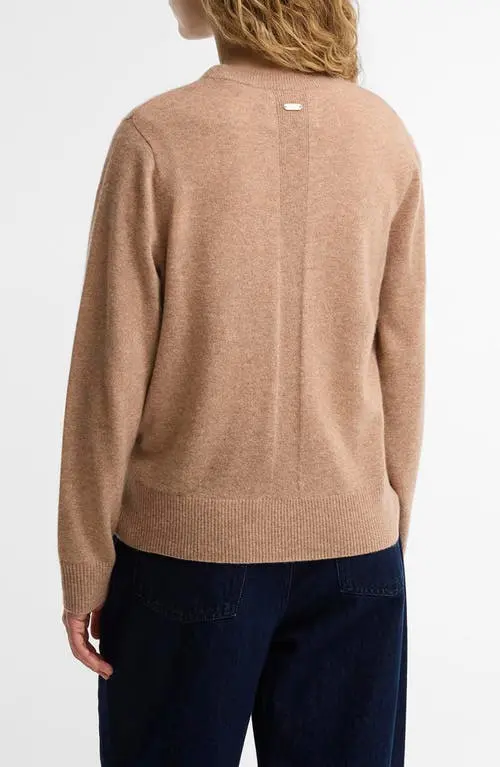 Barbour Penwood Cashmere Sweater - Camel