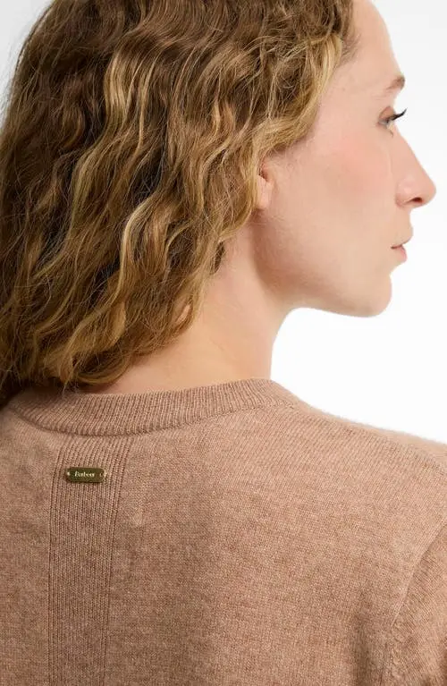 Barbour Penwood Cashmere Sweater - Camel