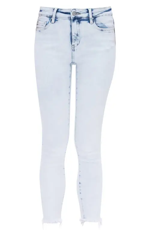 BAYEAS Raw Hem Crop Skinny Jeans