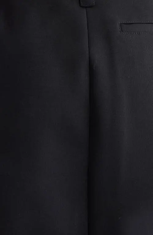 Givenchy Slit Wool & Mohair Pencil Skirt
