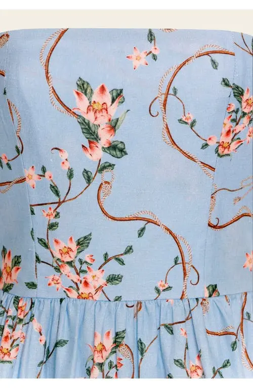 Agua Bendita Lima Mini Navegante Mini Dress