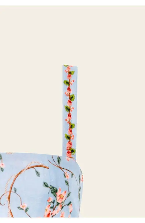 Agua Bendita Lima Mini Navegante Mini Dress