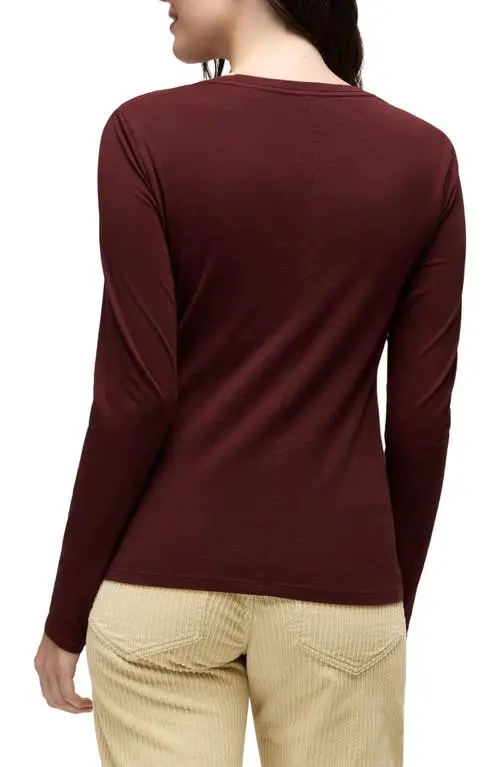 Prana Everyday Long Sleeve T-shirt - Cacao