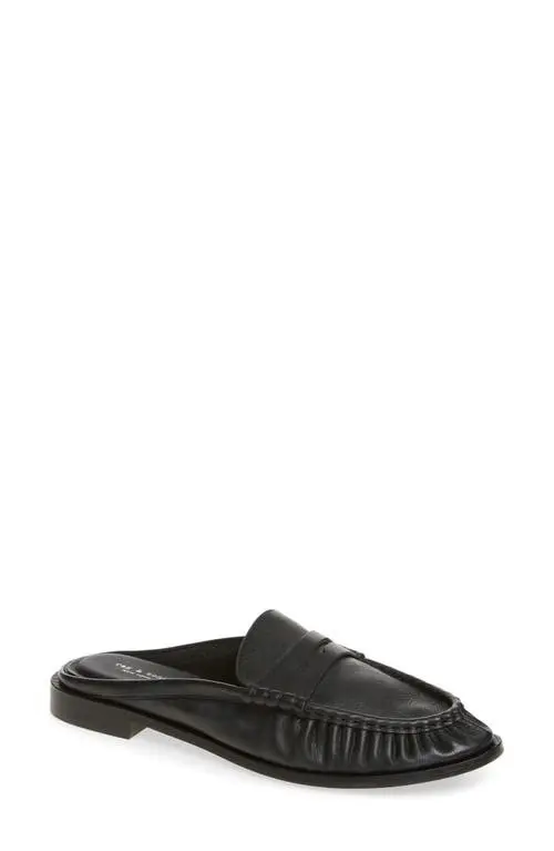 Rag & Bone Lexi Leather Flat Mule - Black