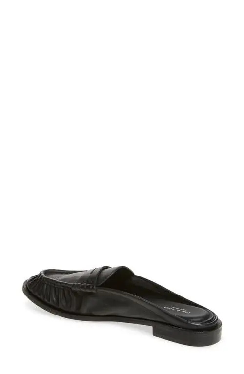 Rag & Bone Lexi Leather Flat Mule - Black