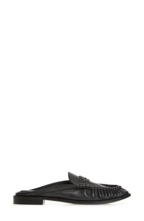 Rag & Bone Lexi Leather Flat Mule - Black