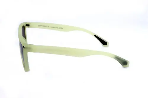 LOTTO 52mm Square Sunglasses - Green Trasparent